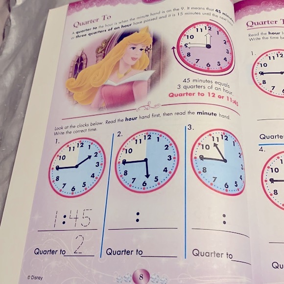 Disney | Toys | Disney Princess Tiana Other Princesses Workbook Lessons ...